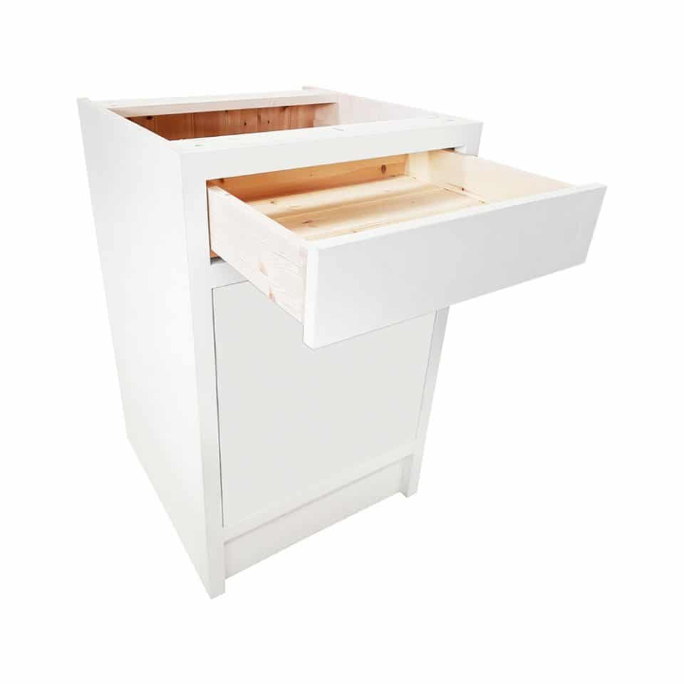 Standard Single Drawerline Kitchen Base Unit (Medium) | Rainbows Furniture