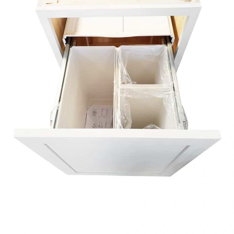Standard Single Pull Out Bin Kitchen Base Unit (Large) | Rainbows Furniture