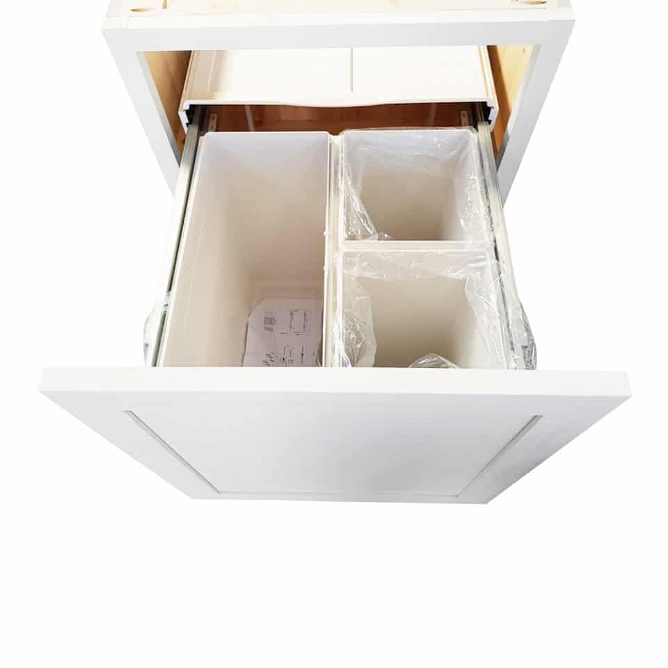 Standard Single Pull Out Bin Kitchen Base Unit (Large) | Rainbows Furniture