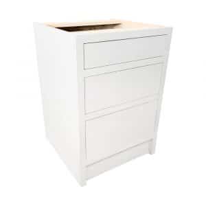 Standard Triple Drawer Kitchen Base Unit (Small) | Rainbows Furniture